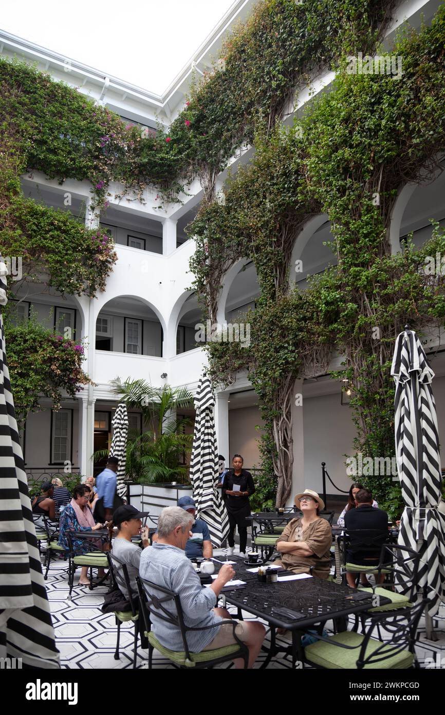 Winchester Mansions Boutique Hotel Courtyard Breakfast in Sea Point ...