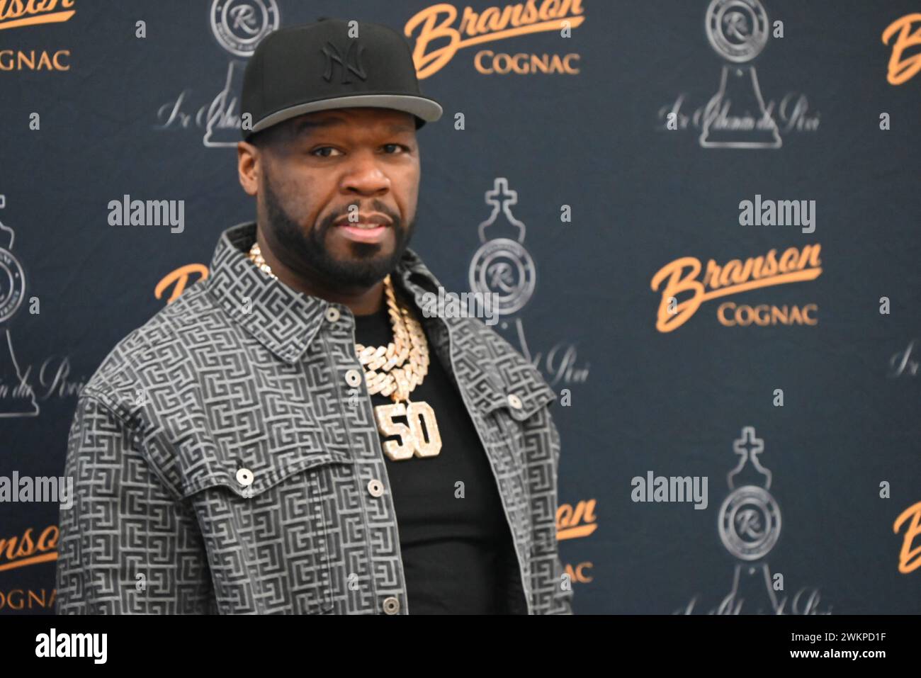 Paramus, United States. 21st Feb, 2024. Curtis ''50 Cent'' Jackson is ...