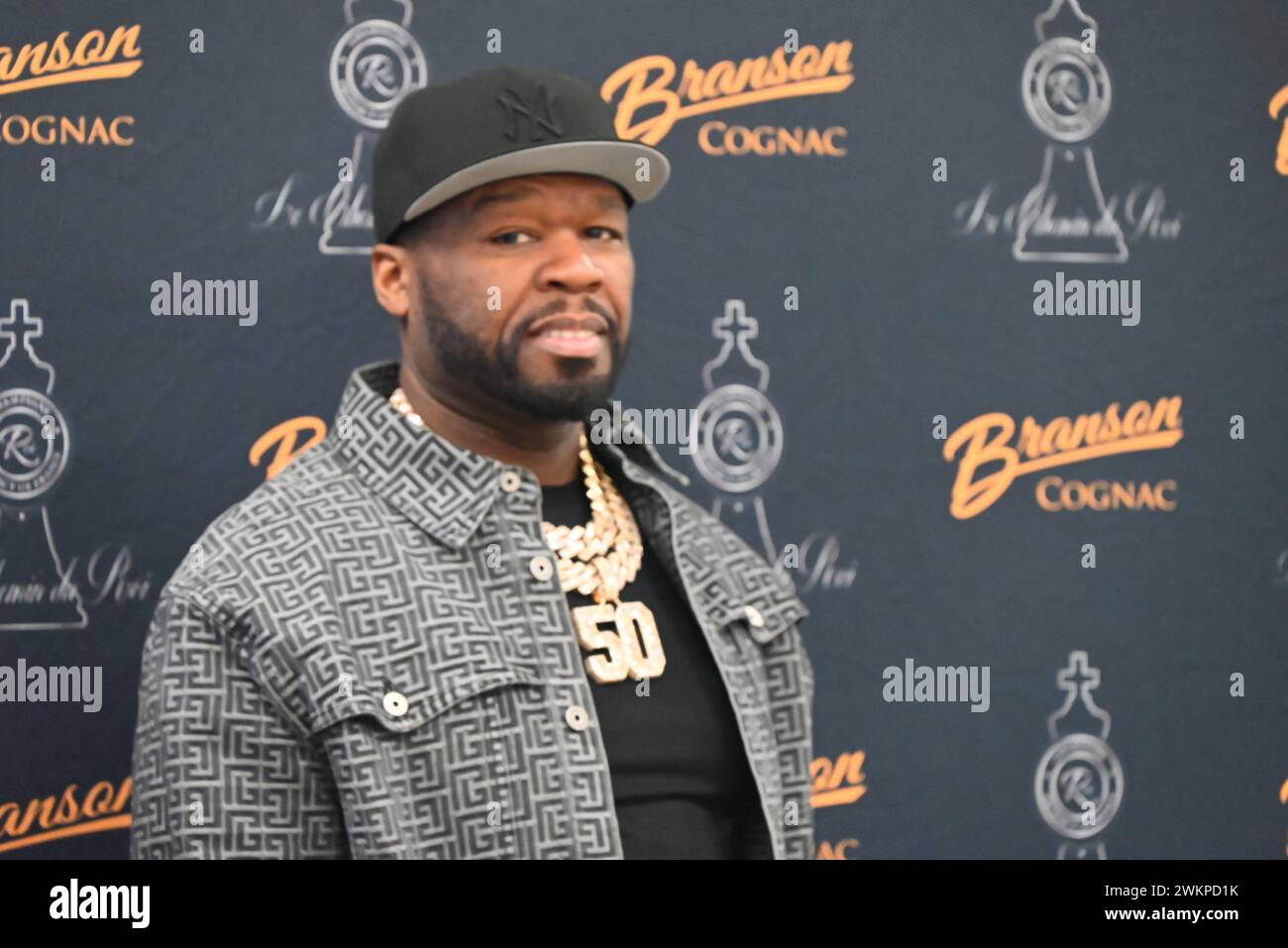 Paramus, United States. 21st Feb, 2024. Curtis ''50 Cent'' Jackson is ...