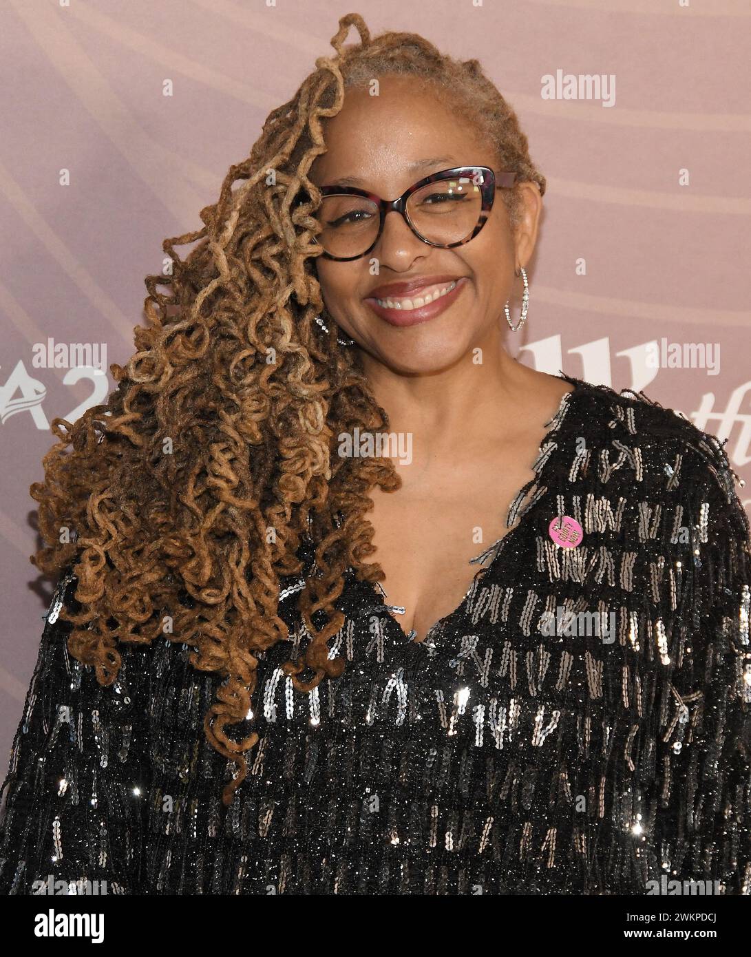 Los Angeles, USA. 21st Feb, 2024. Deirdra Govan arrives at the 26th ...