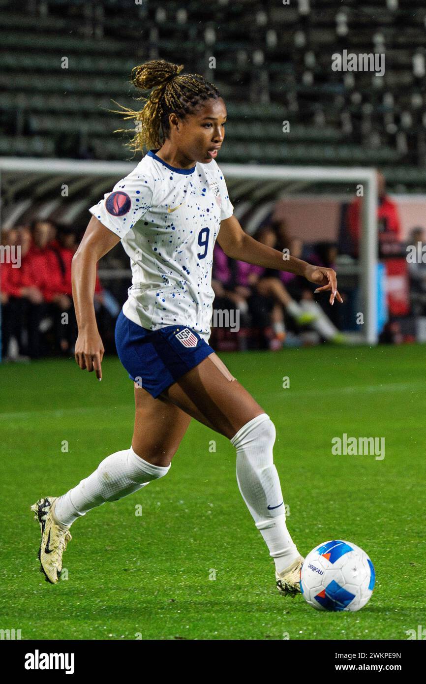 United States forward Midge Purce (9) during the Concacaf W Gold Cup ...