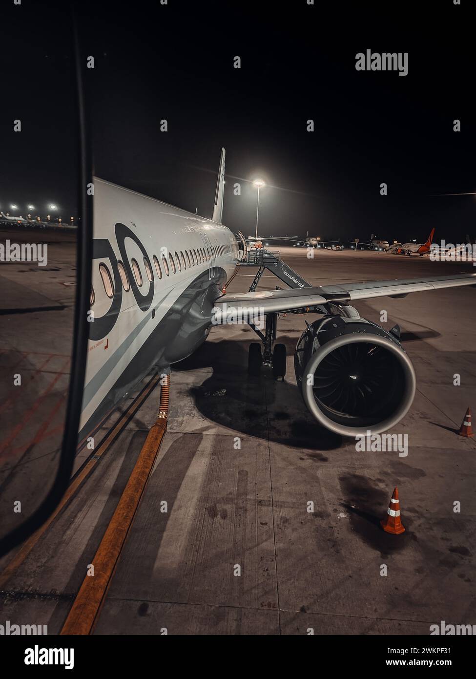 Cockpit view night hi-res stock photography and images - Alamy
