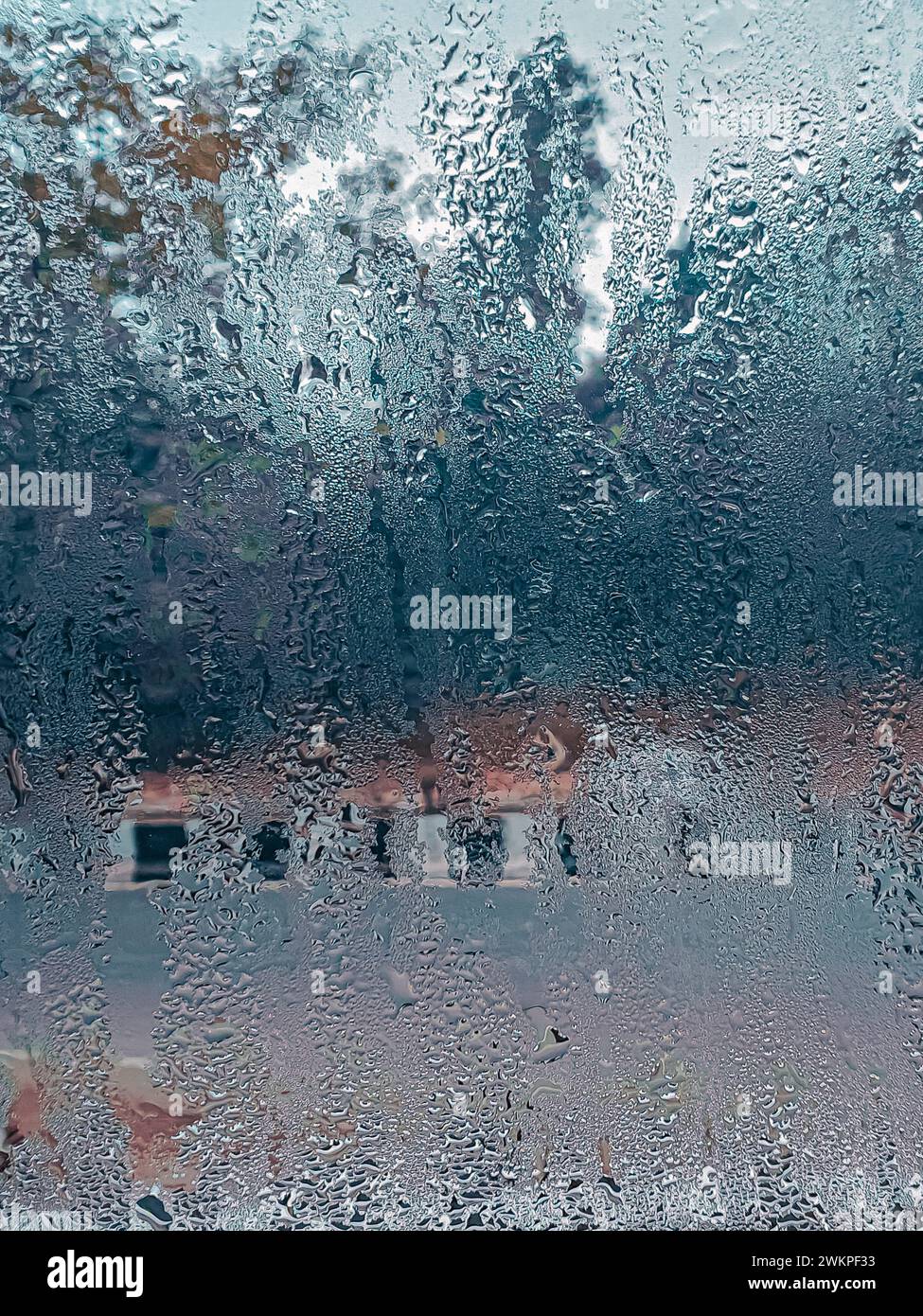 Water drops on my window Stock Photo - Alamy