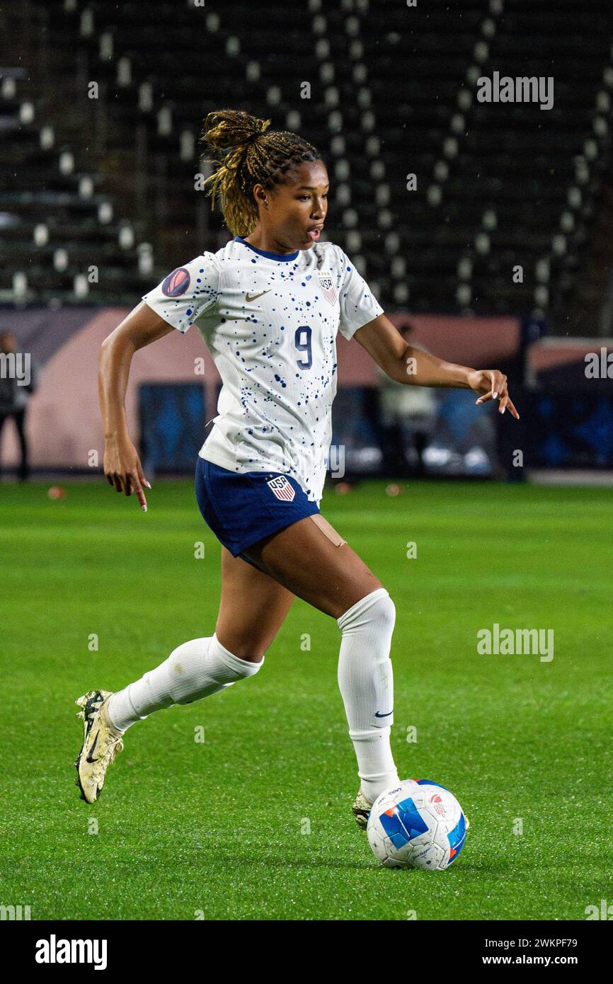 United States forward Midge Purce (9) during the Concacaf W Gold Cup ...