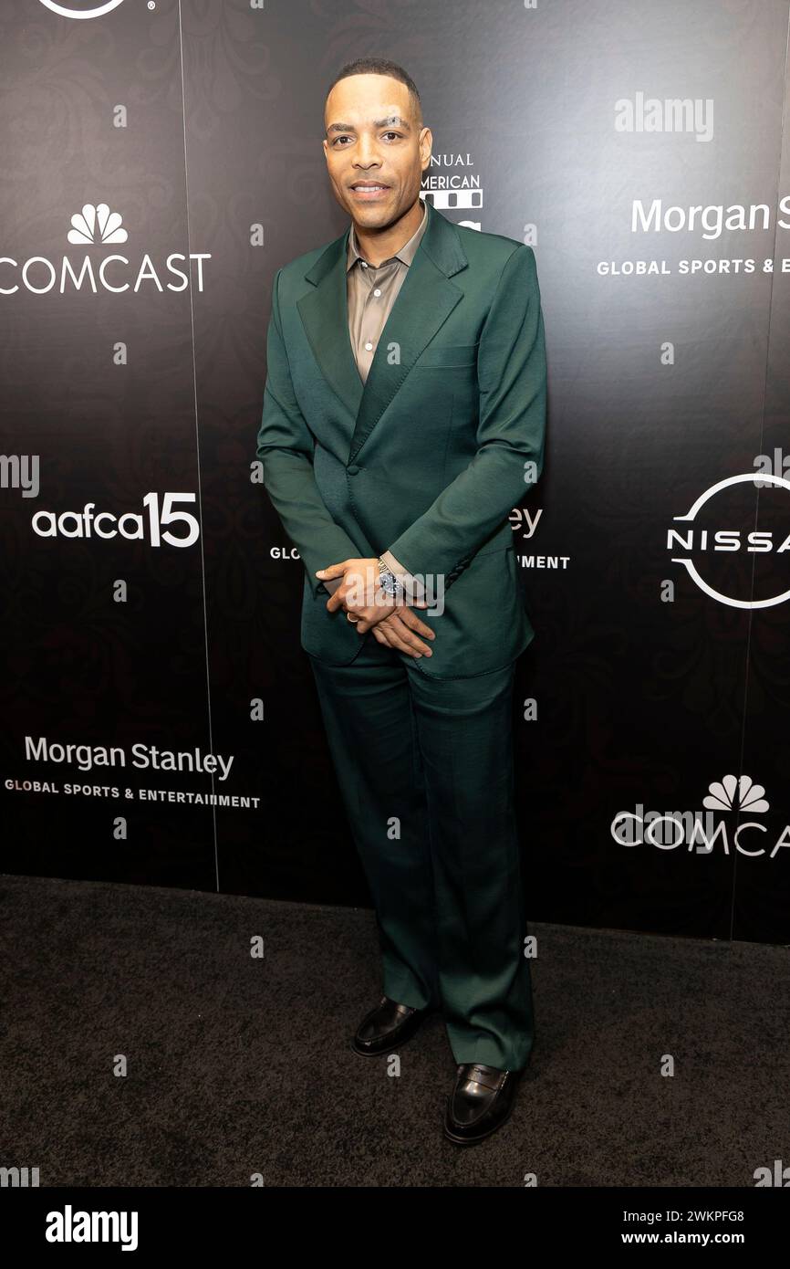 Beverly Hills, USA. 21st Feb, 2024. Reinaldo Marcus Green attends the ...