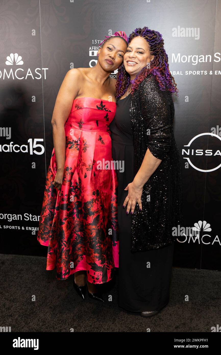 Beverly Hills, USA. 21st Feb, 2024. Erika Alexander and Kim Coles ...