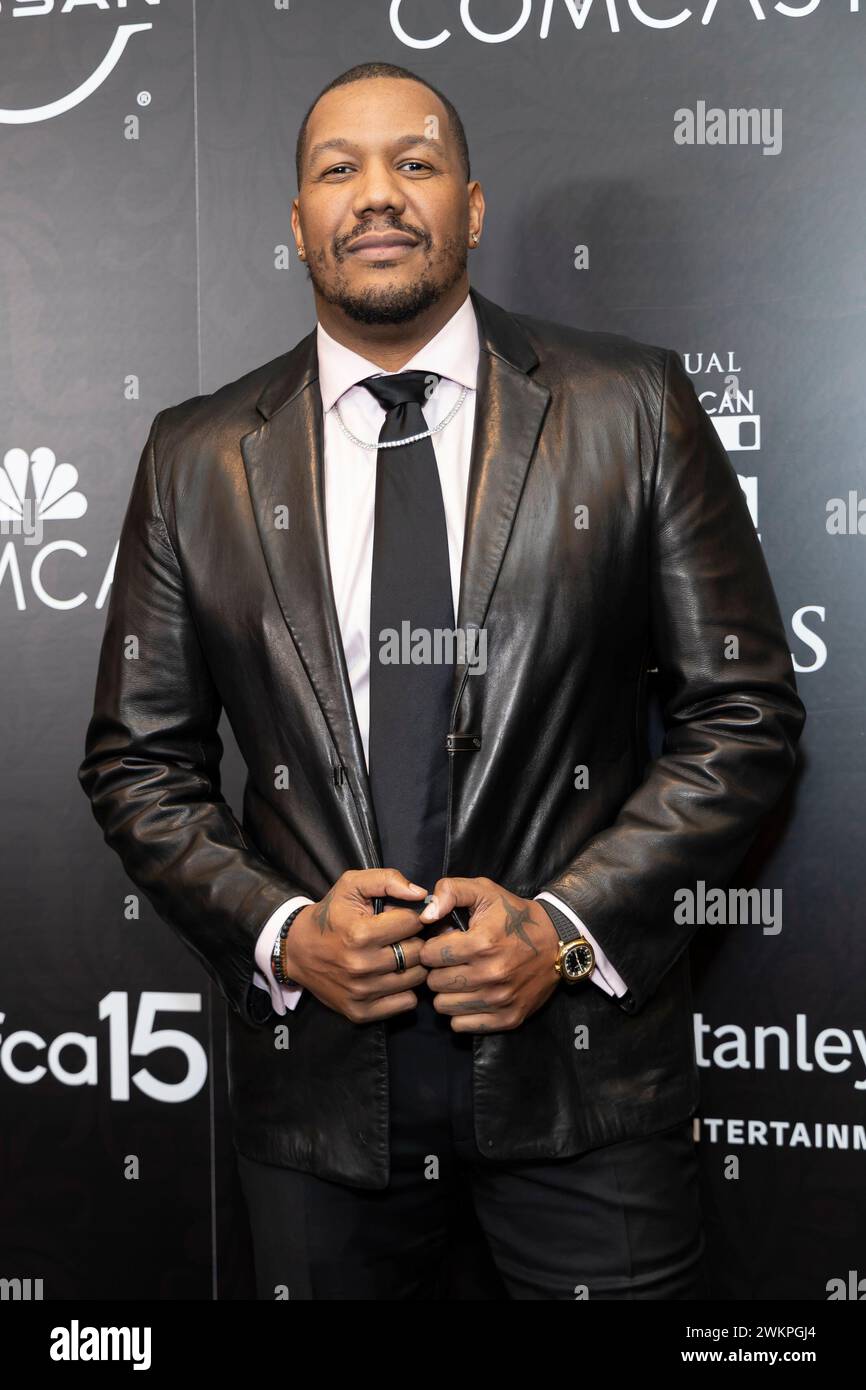 Beverly Hills, USA. 21st Feb, 2024. Travon Free attends the arrivals of ...