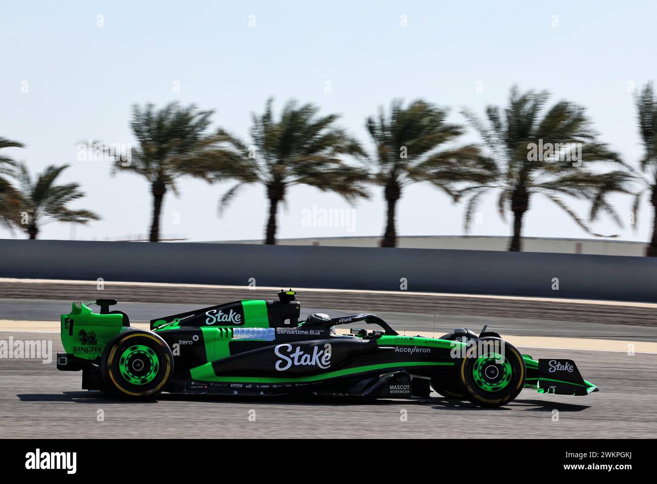 Sakhir, Bahrain. 22nd Feb, 2024. Zhou Guanyu (CHN) Sauber C44. Formula ...