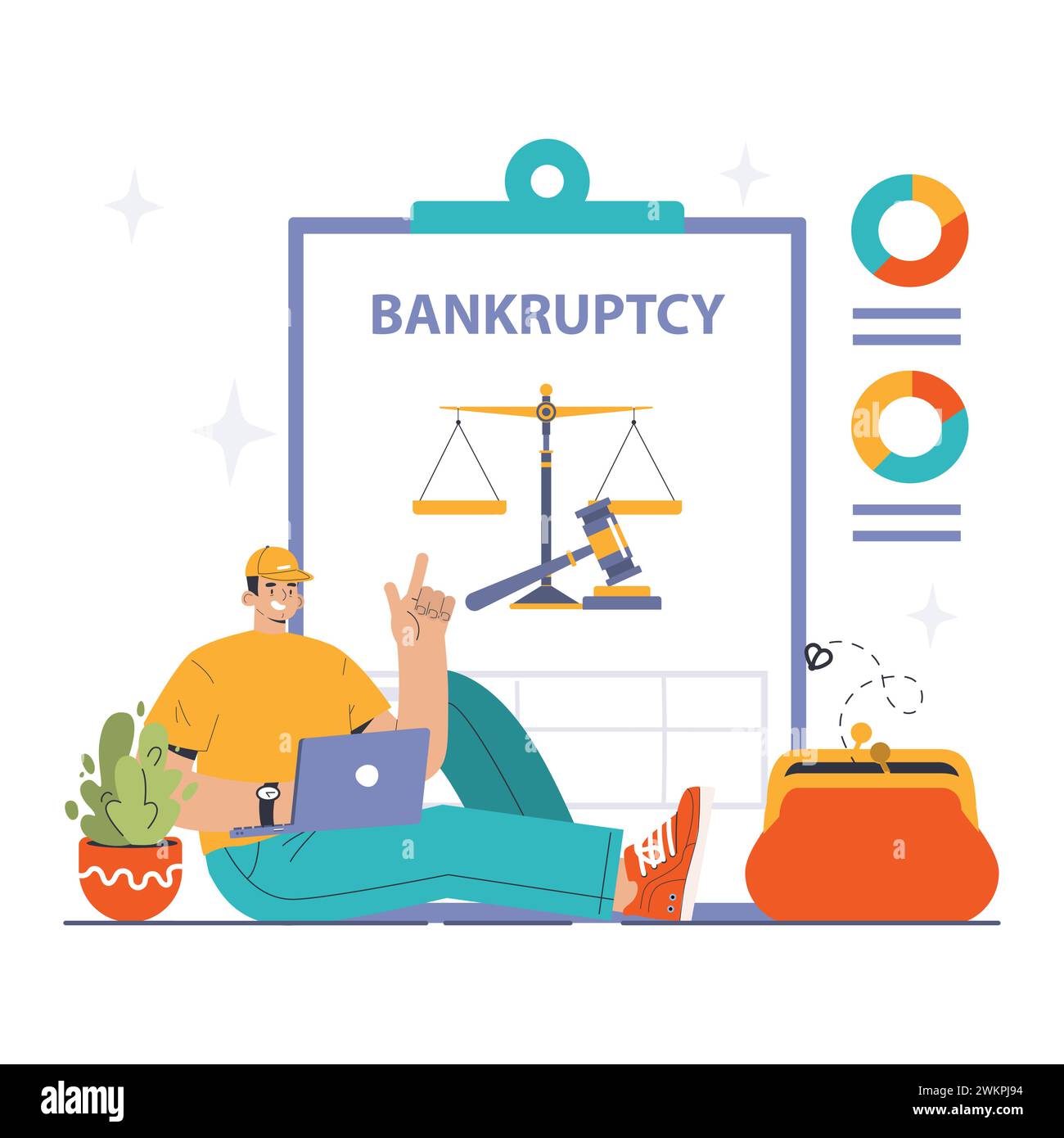 Debt restructure Stock Vector Images - Alamy