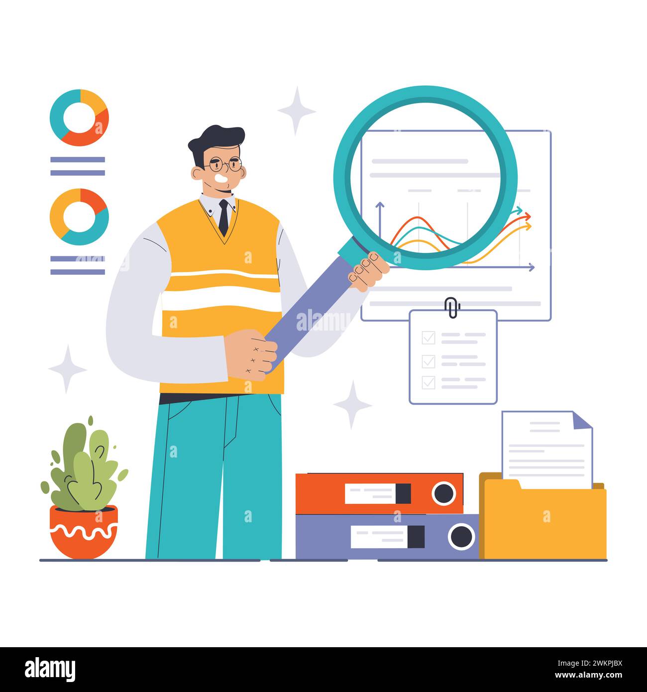 Ensuring accuracy Cut Out Stock Images & Pictures - Alamy