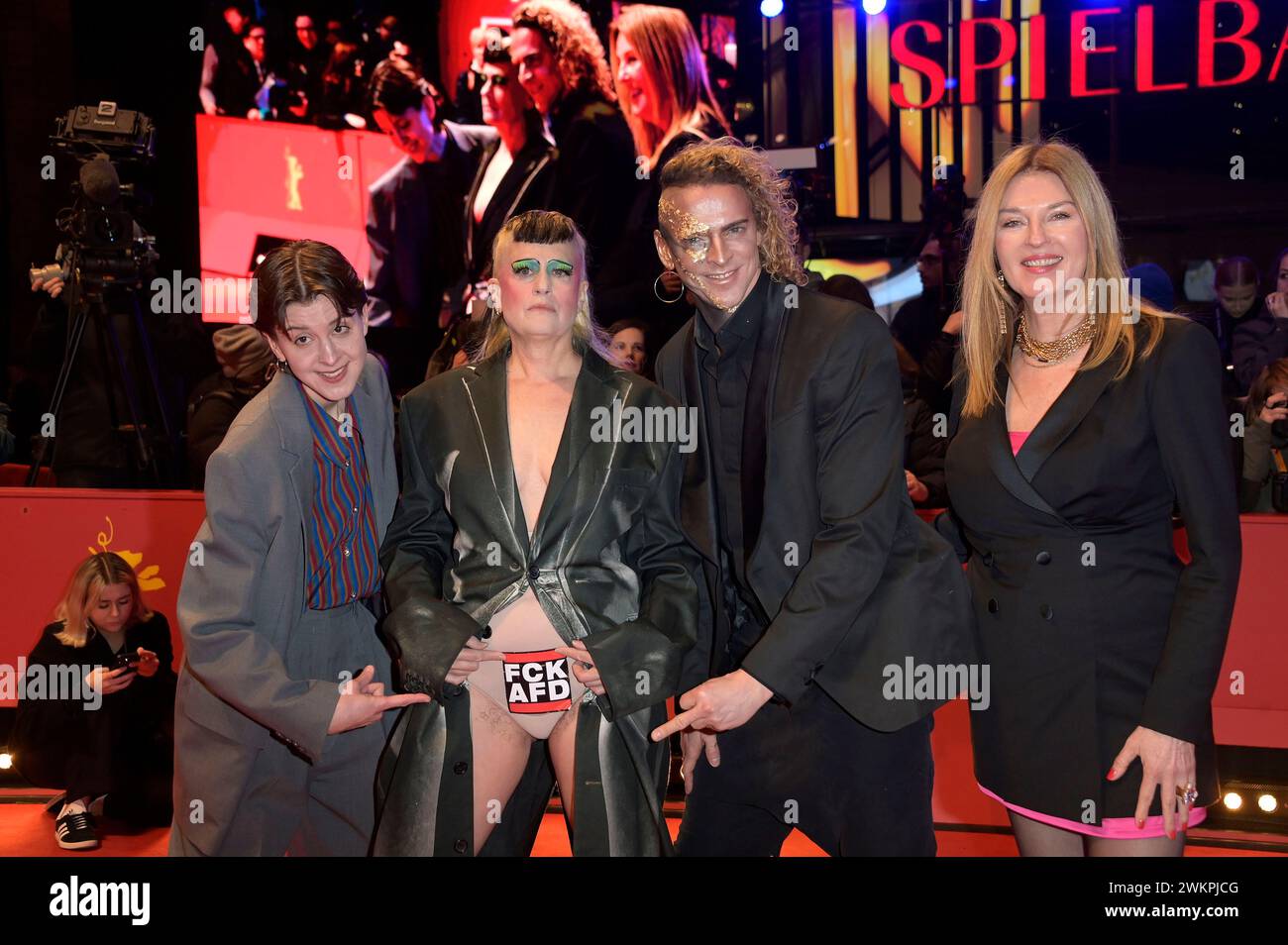 Judy Landkammer, Peaches, Philipp Fussenegger und Cordula Kablitz-Post ...