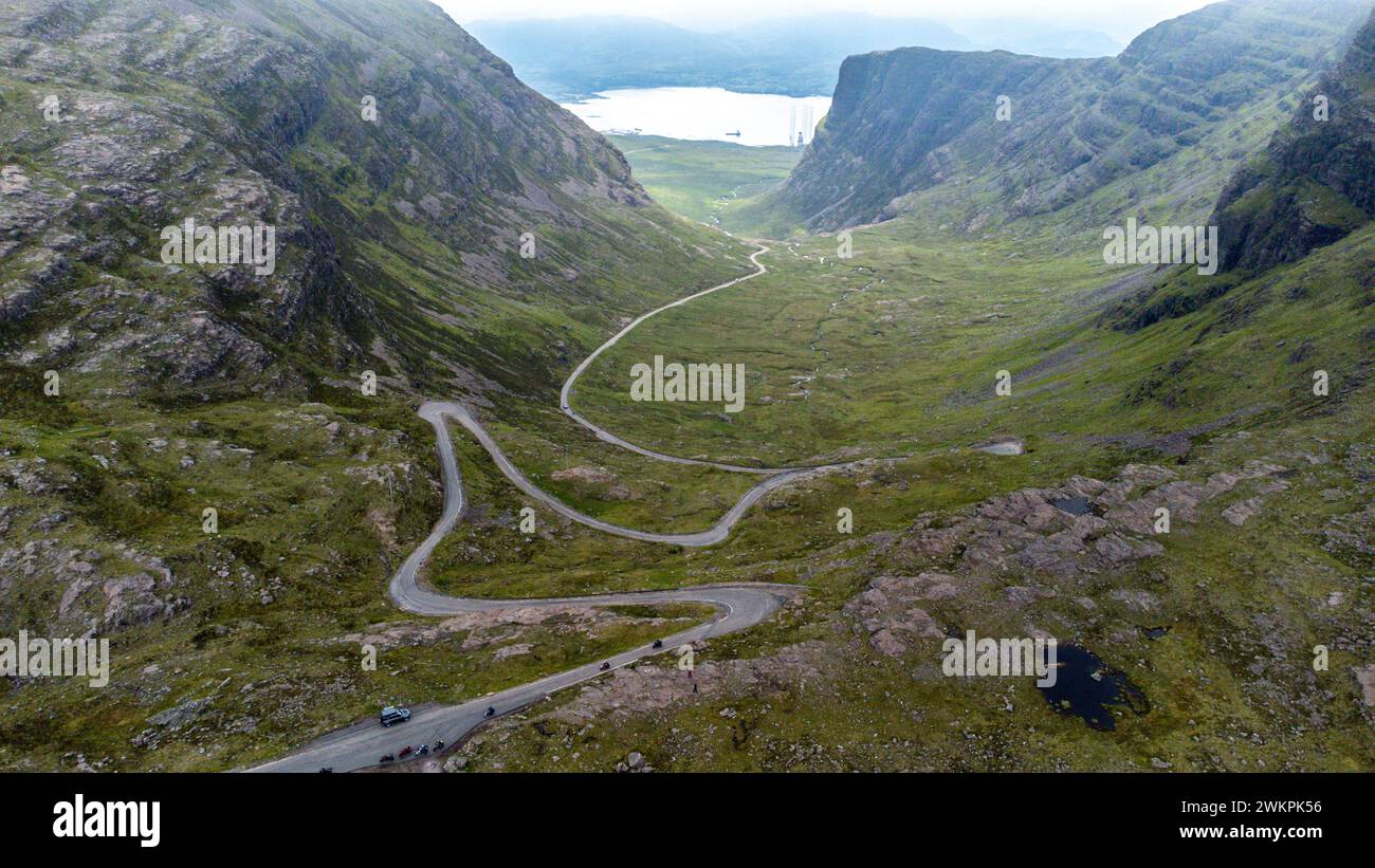 Bealach na Ba Road, Scotland Stock Photo - Alamy