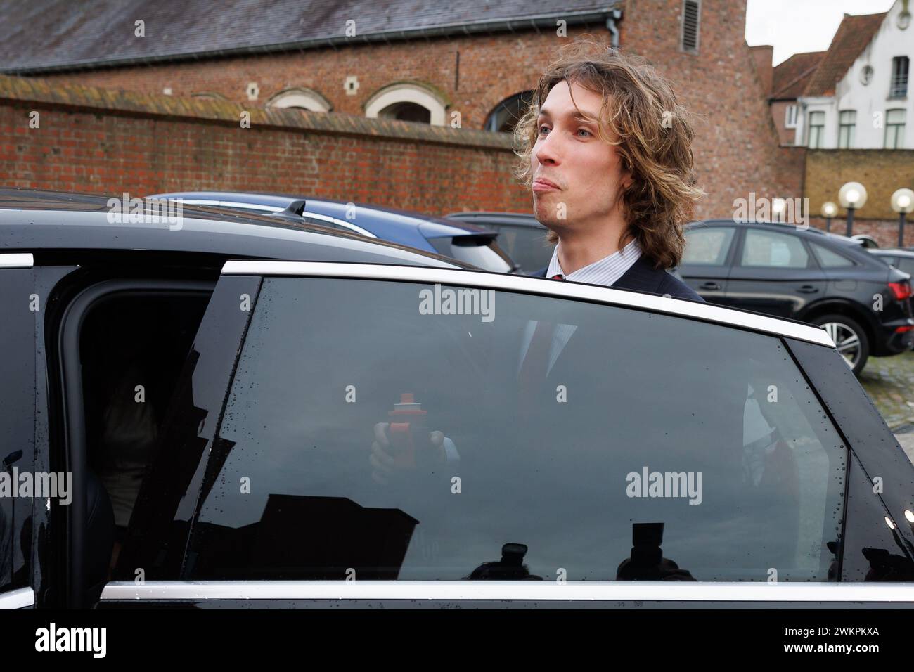 YouTuber Acid (Nathan Vandergunst) pictured during the verdict session ...