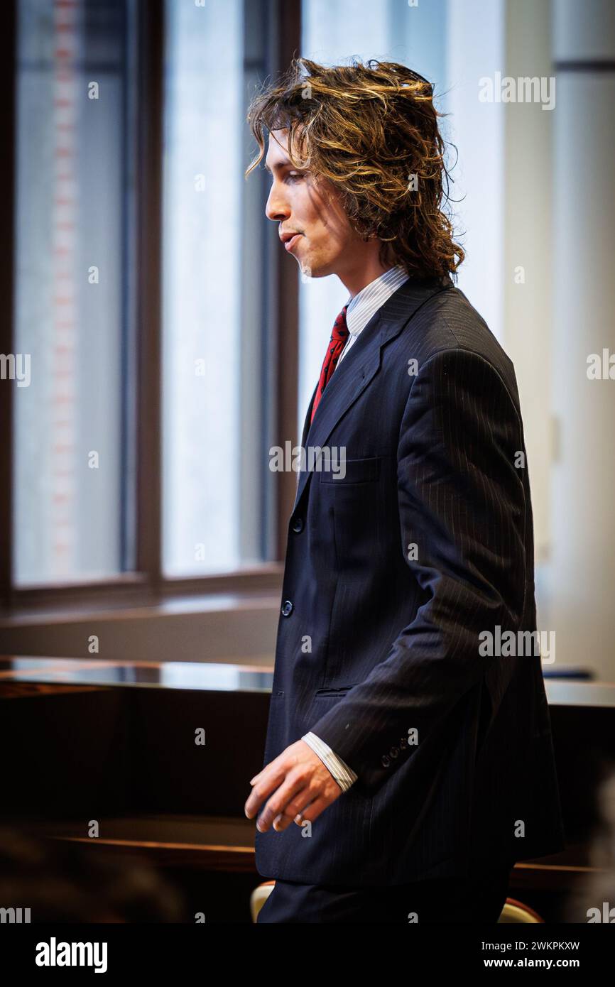 YouTuber Acid (Nathan Vandergunst) pictured during the verdict session ...