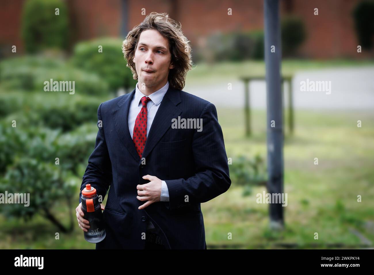 YouTuber Acid (Nathan Vandergunst) pictured during the verdict session ...