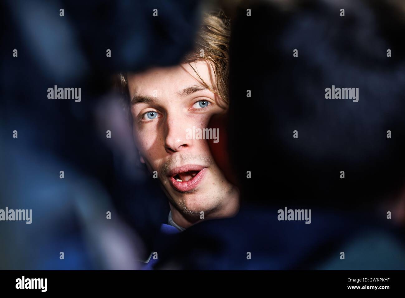 YouTuber Acid (Nathan Vandergunst) pictured during the verdict session ...