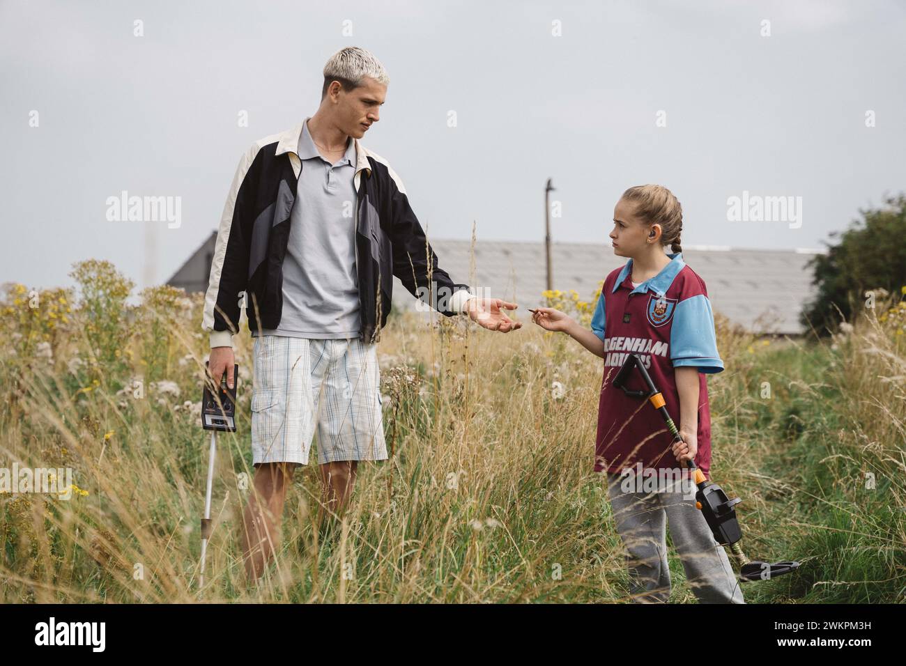 HARRIS DICKINSON and LOLA CAMPBELL in SCRAPPER (2023), directed by ...