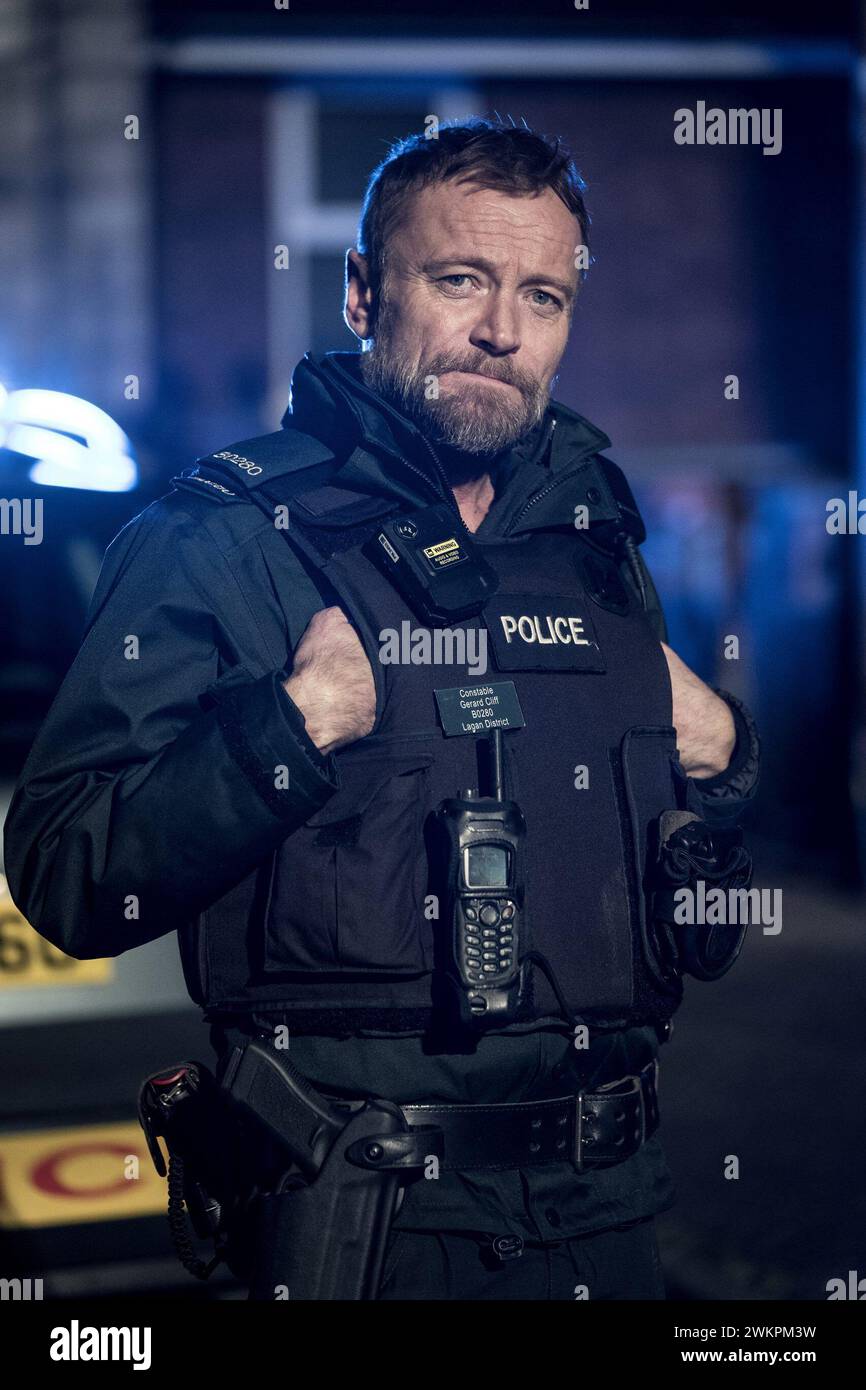 RICHARD DORMER in BLUE LIGHTS (2023). Credit: BBC Studios, Gallagher ...