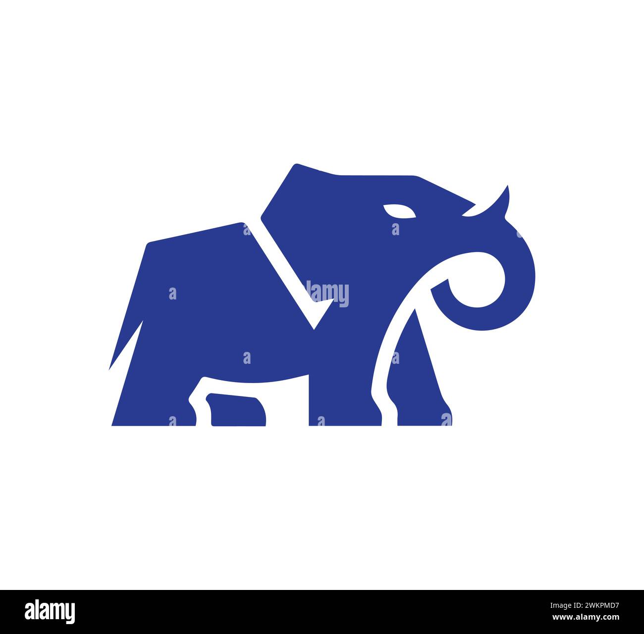 elephant logo design vector Stock Vector Image & Art - Alamy
