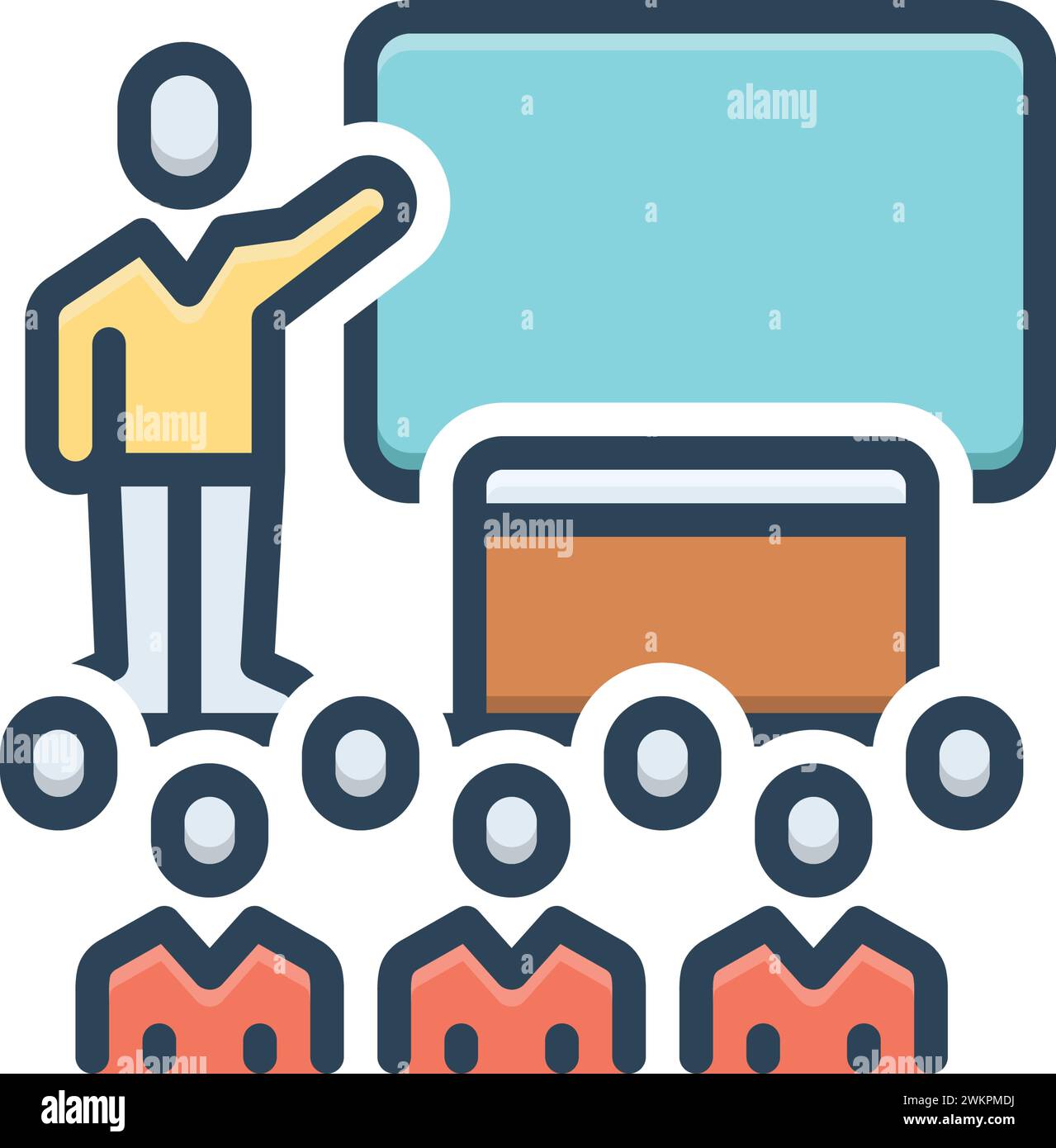 Classroom instruction Stock Vector Images - Alamy