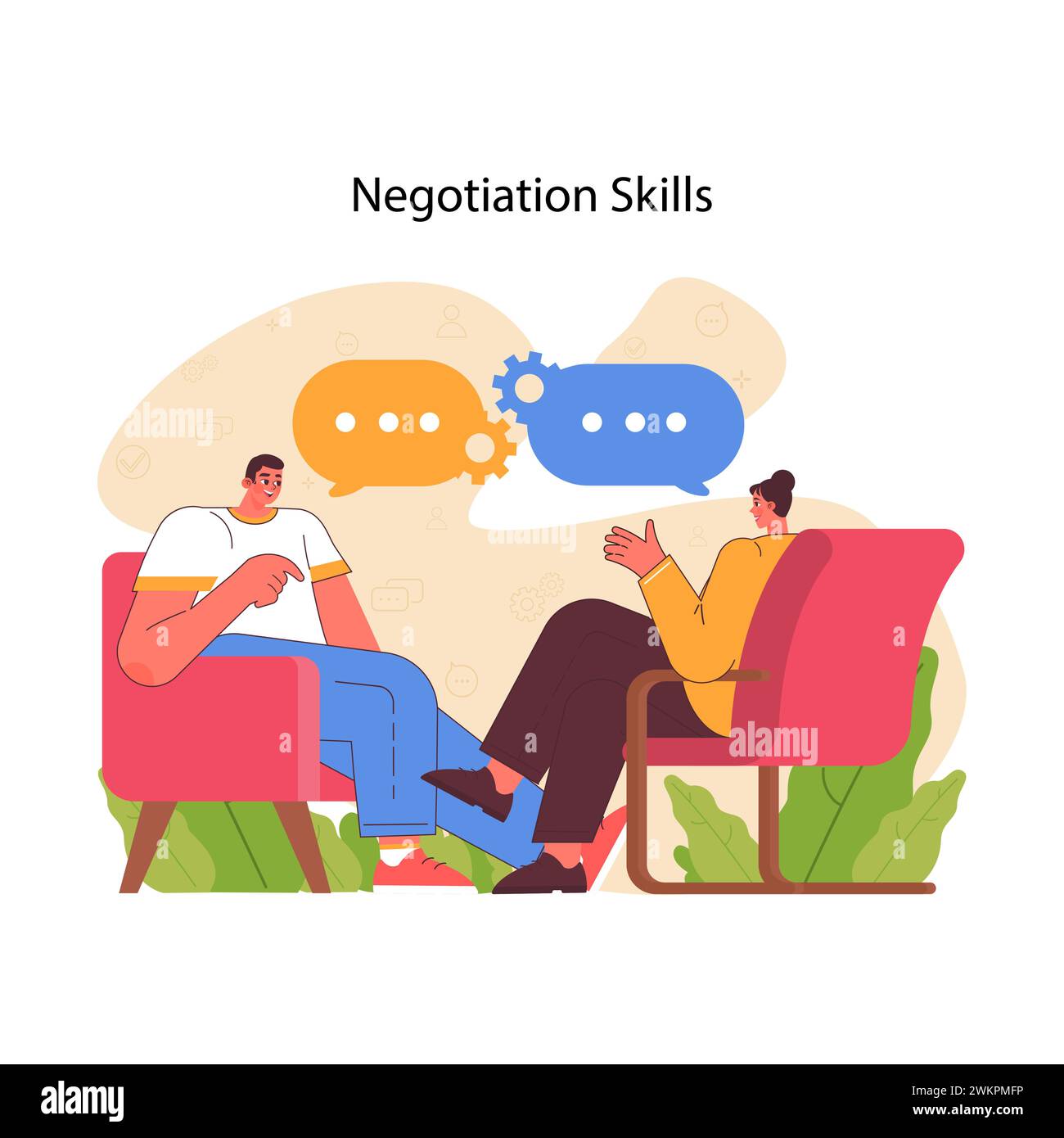 Talking tactics Stock Vector Images - Alamy