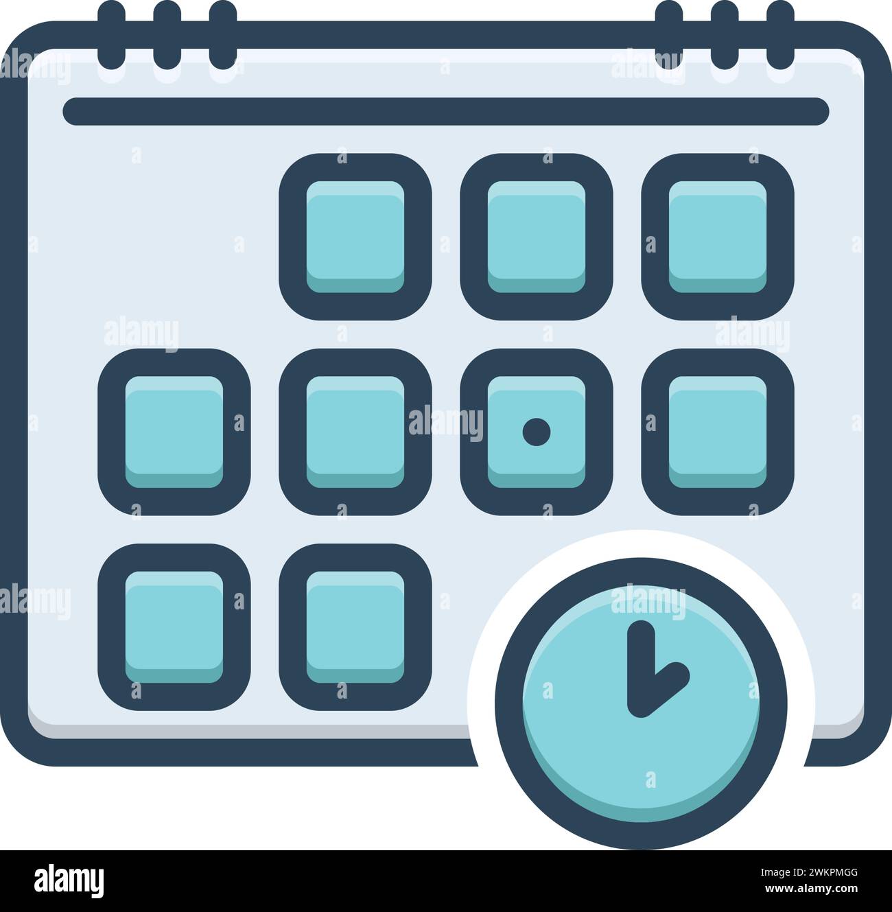 Icon for schedule,program,time plan,timetable Stock Vector Image & Art ...