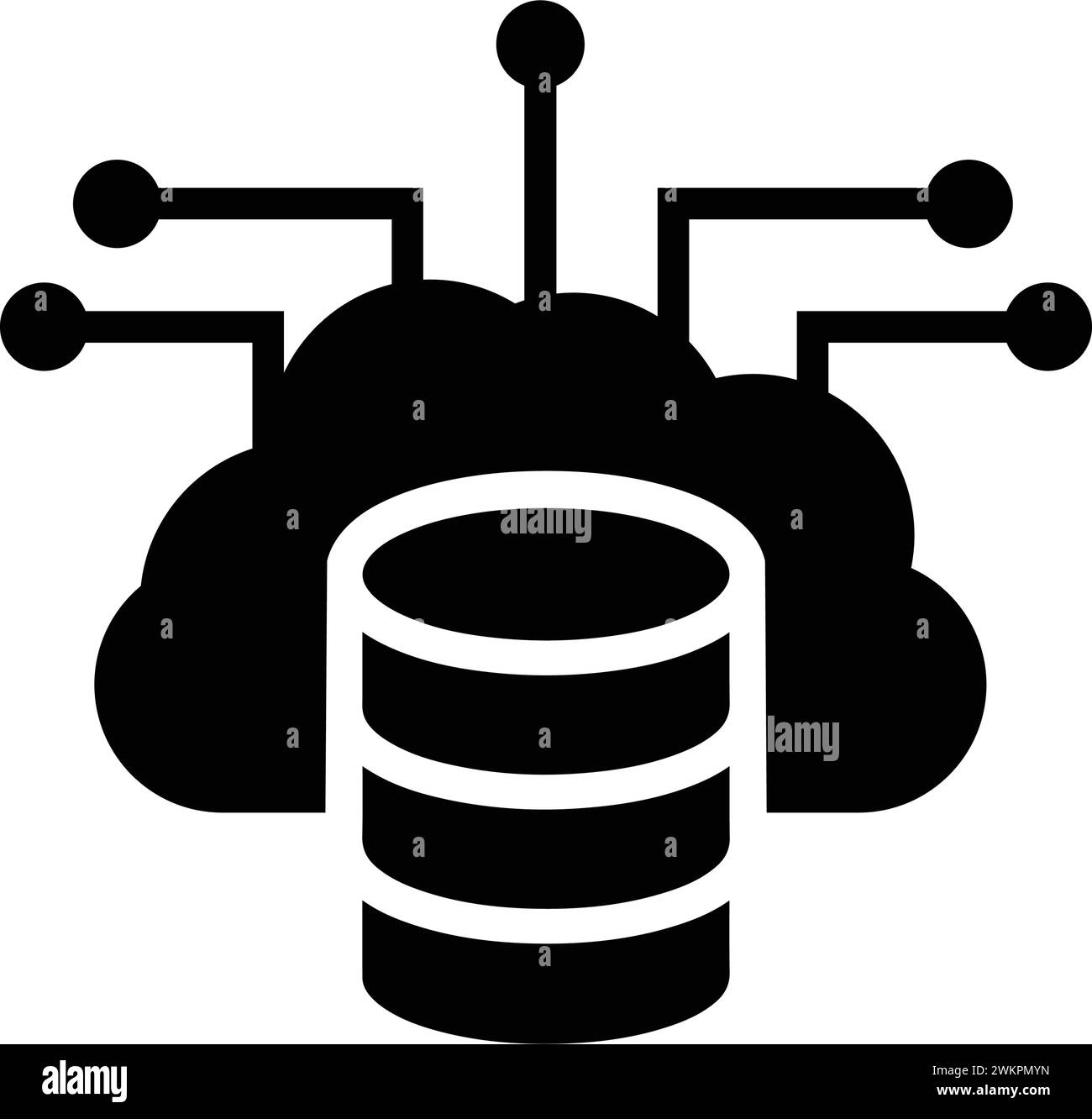 Data, database icon. Commercial use, printed files and presentations ...