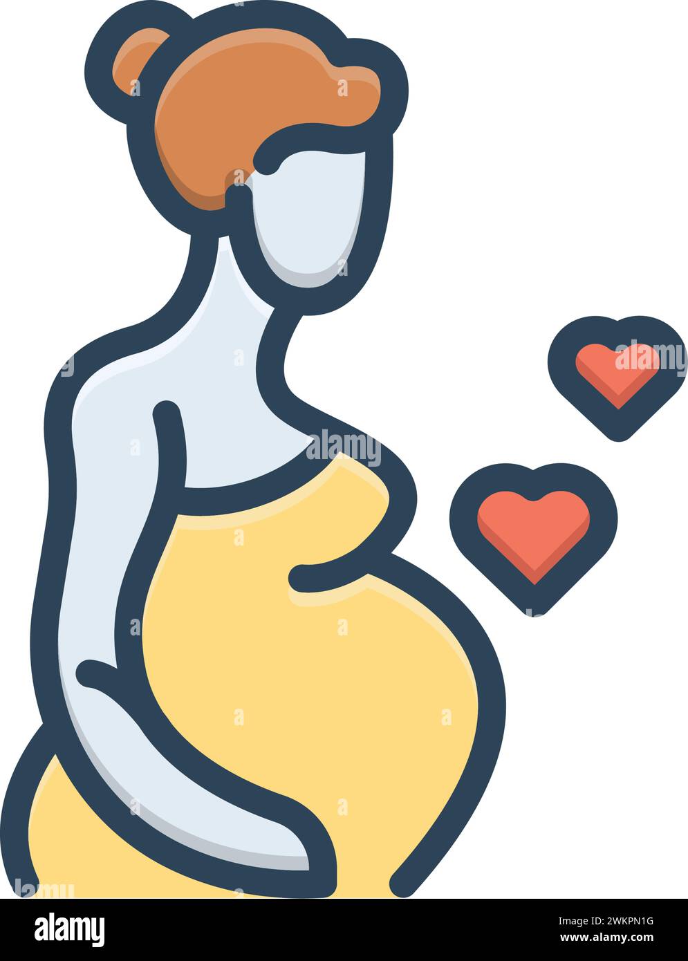 Icon for pregnancy,gestation Stock Vector Image & Art - Alamy