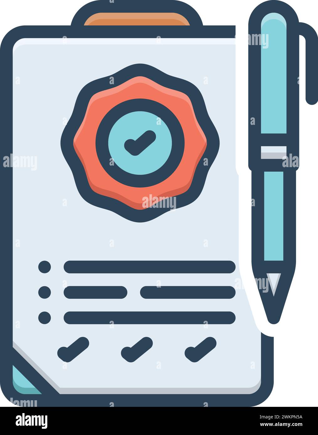 Sanctioned document Stock Vector Images - Alamy