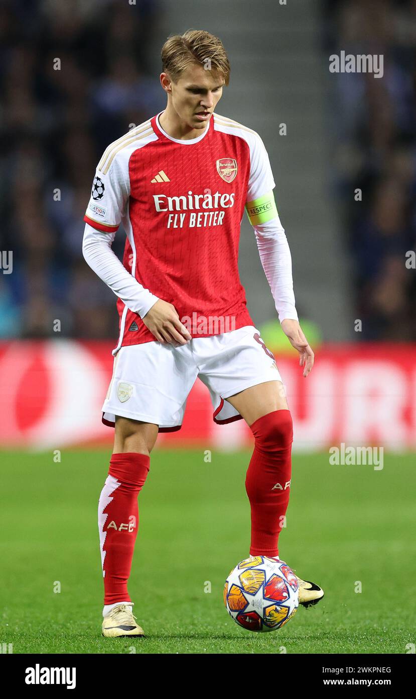 Odegaard arsenal 2024 champions league hi-res stock photography and ...