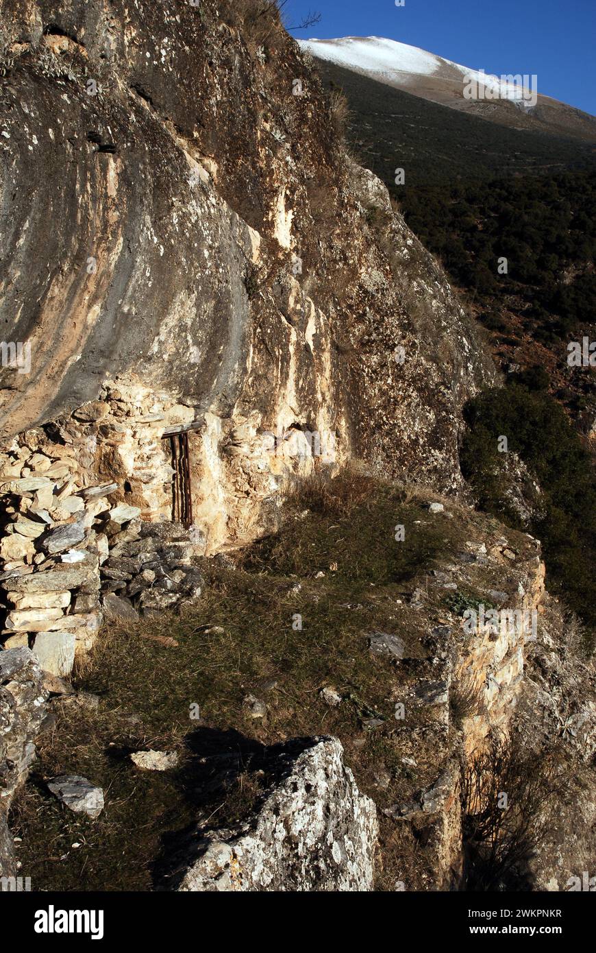 Greece, Thessaly, Larisa, Elassona Pythio village Byzantine Church ...