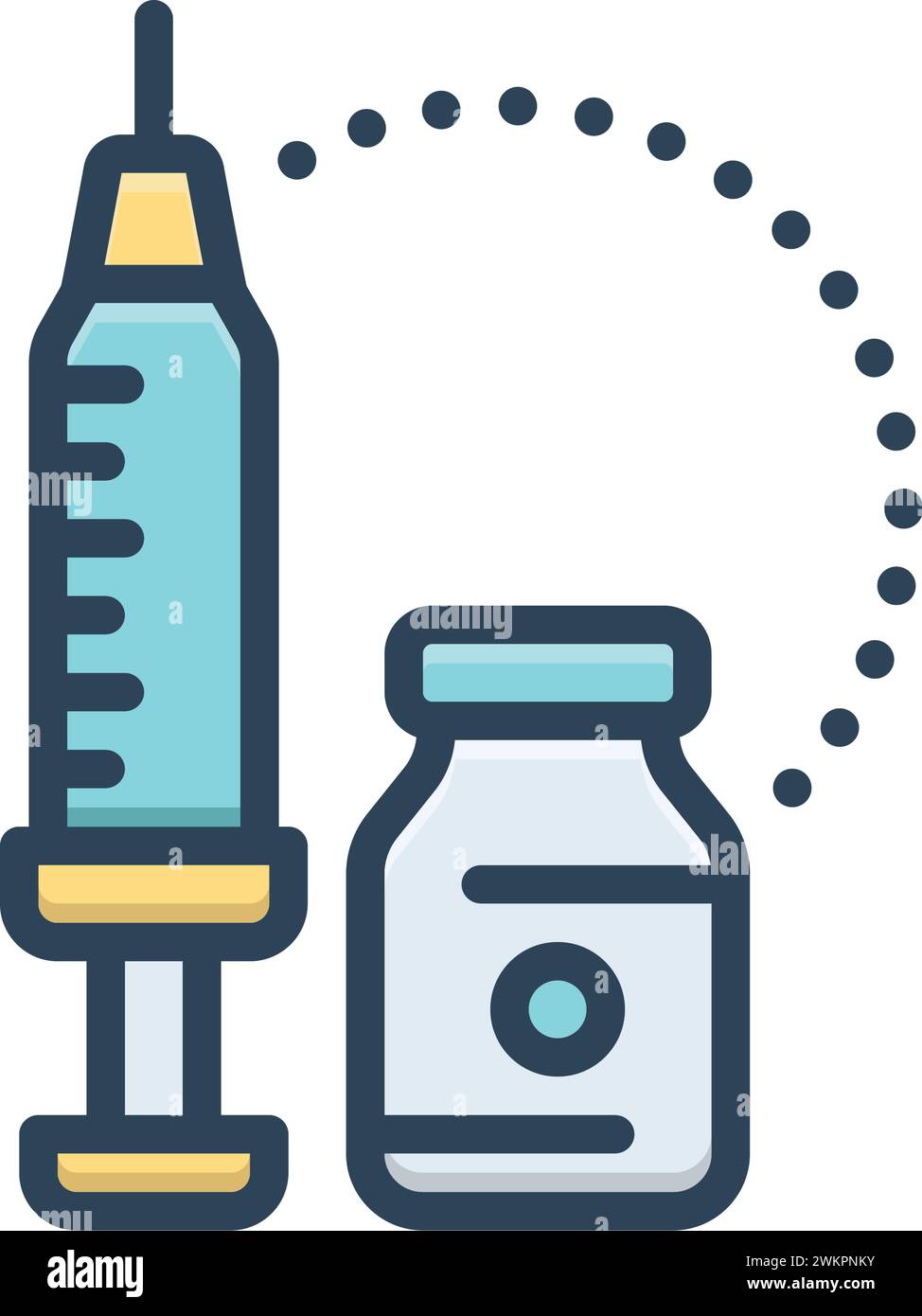 Icon for injection,vaccine Stock Vector Image & Art - Alamy