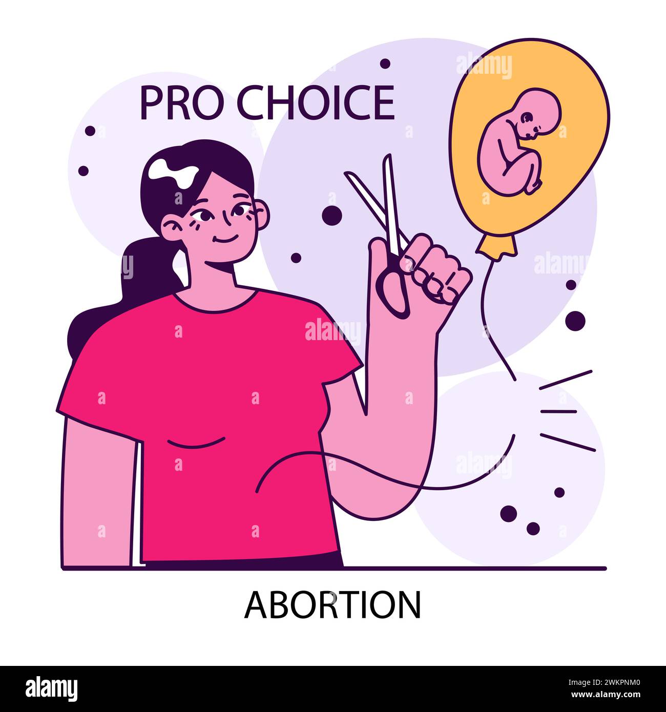 Abortion. Pregnancy termination. Reproductive health decisions. Mother ...