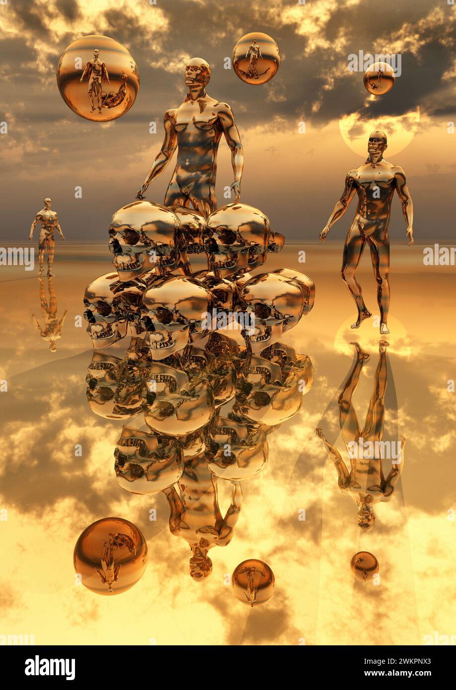 Artificial Intelligence Graveyard Stock Photo - Alamy