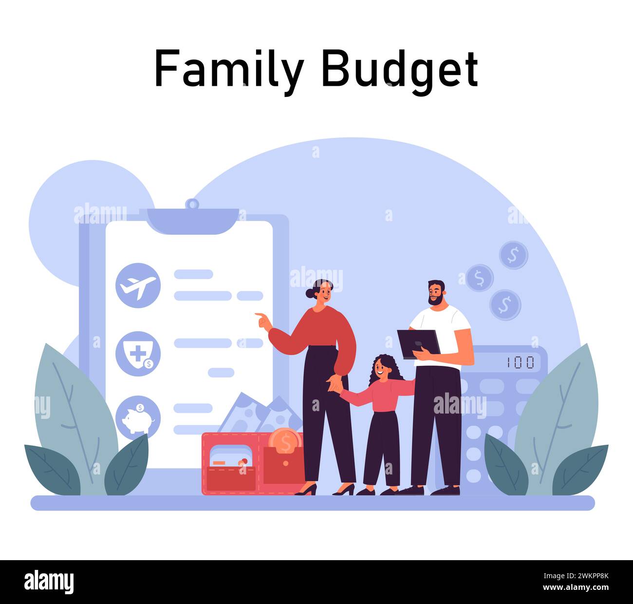 Financial planning. Personal and family budget development, expense ...