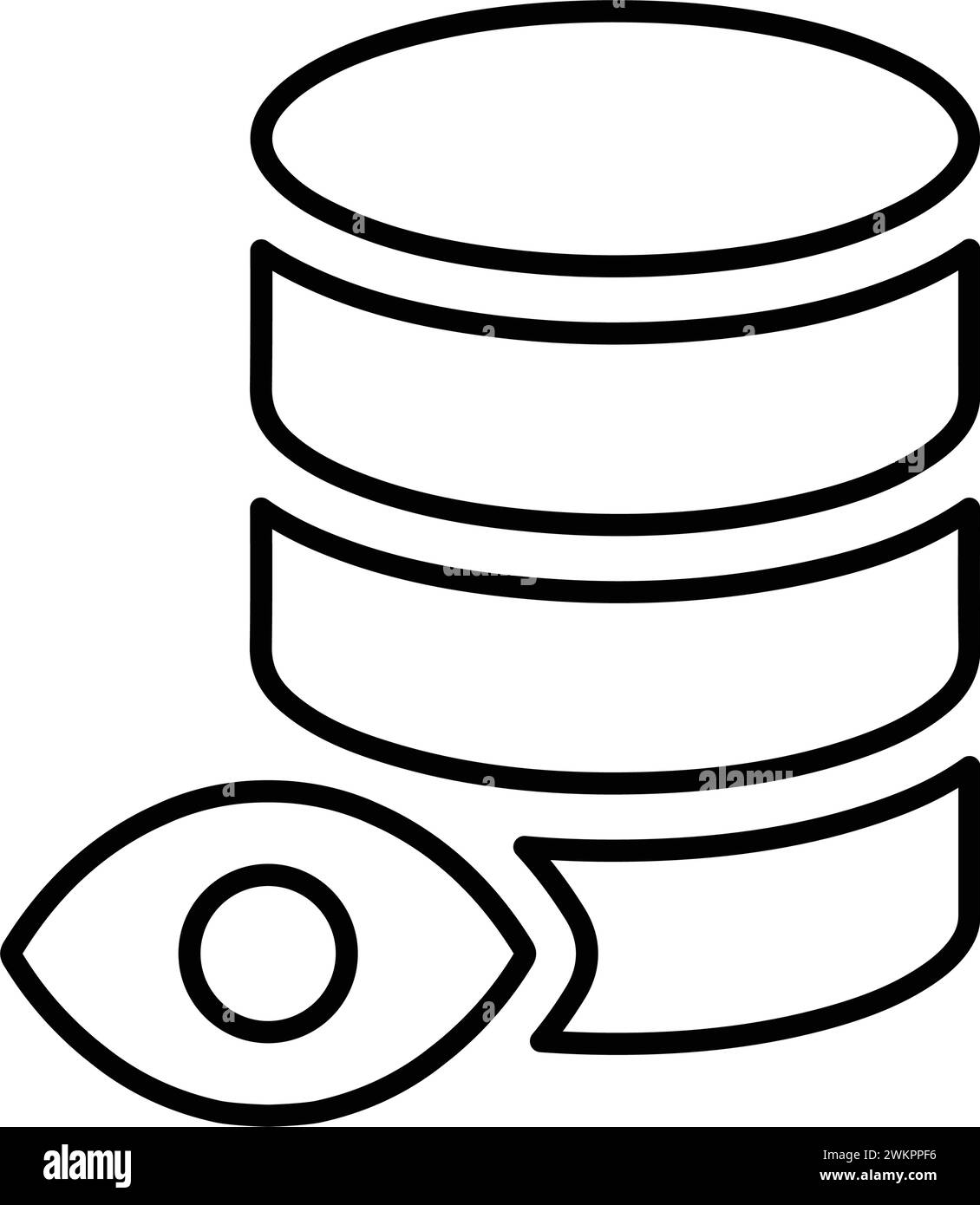 Data Visualisation Visualize Icon Simple Vector Illustration For Web