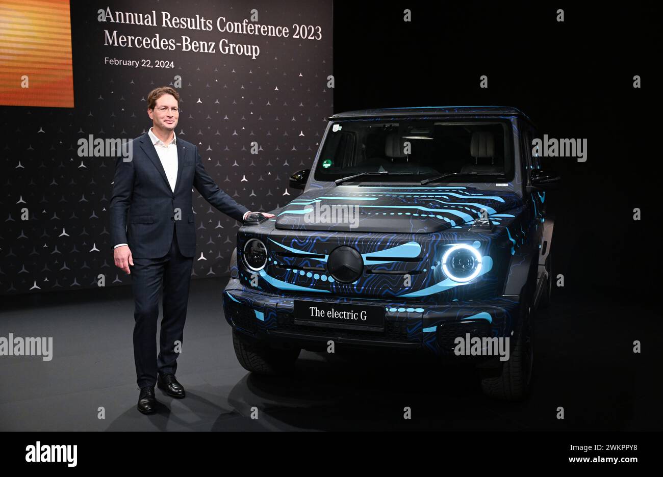 Stuttgart, Germany. 22nd Feb, 2024. Ola Källenius, CEO of Mercedes-Benz ...
