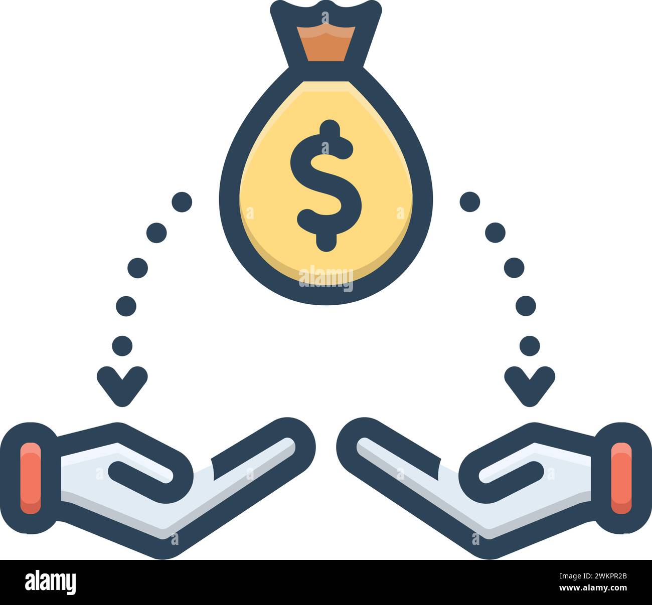 Icon for share profit,share Stock Vector Image & Art - Alamy