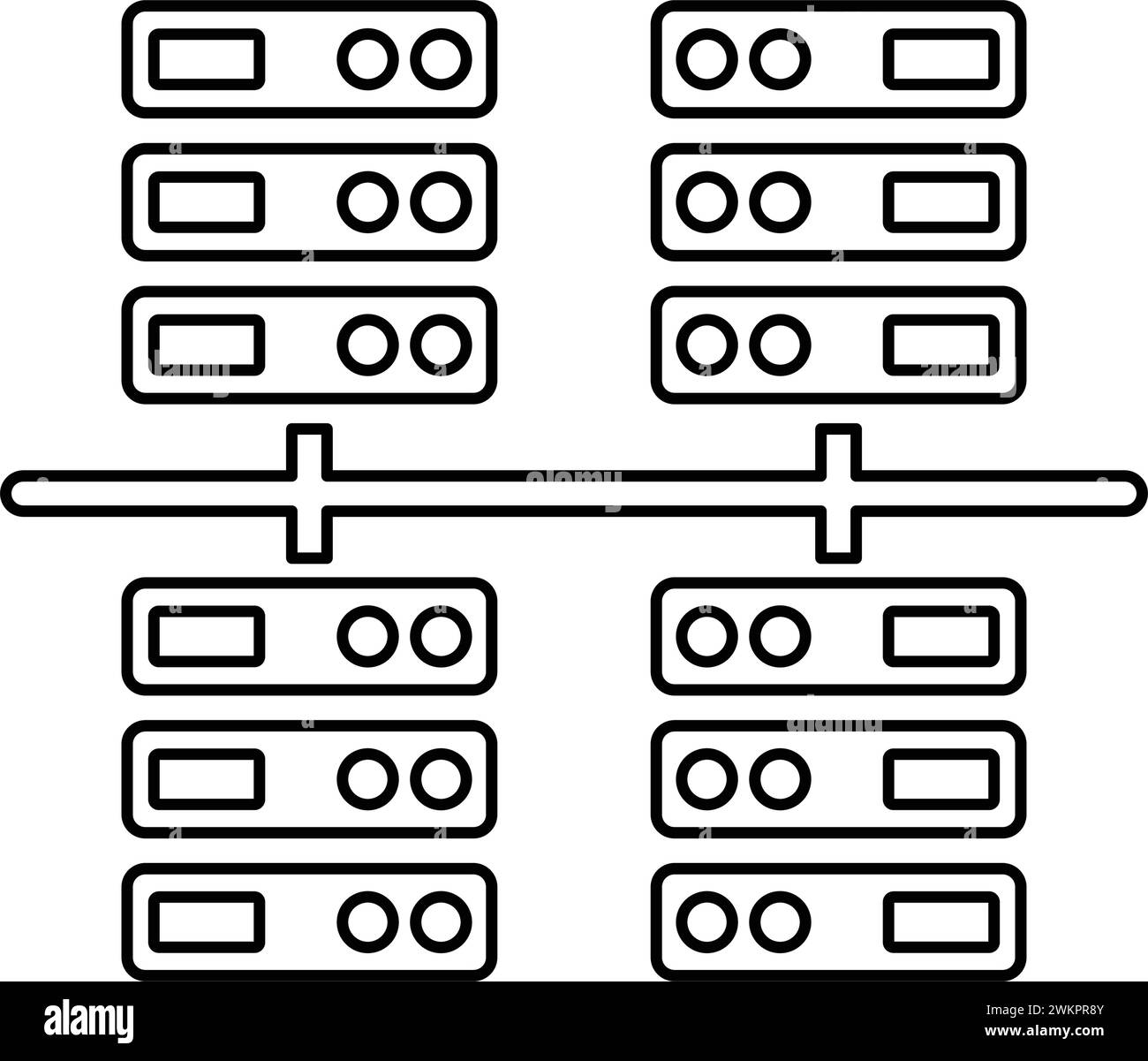 Data server icon - Perfect use for printed files and presentations ...