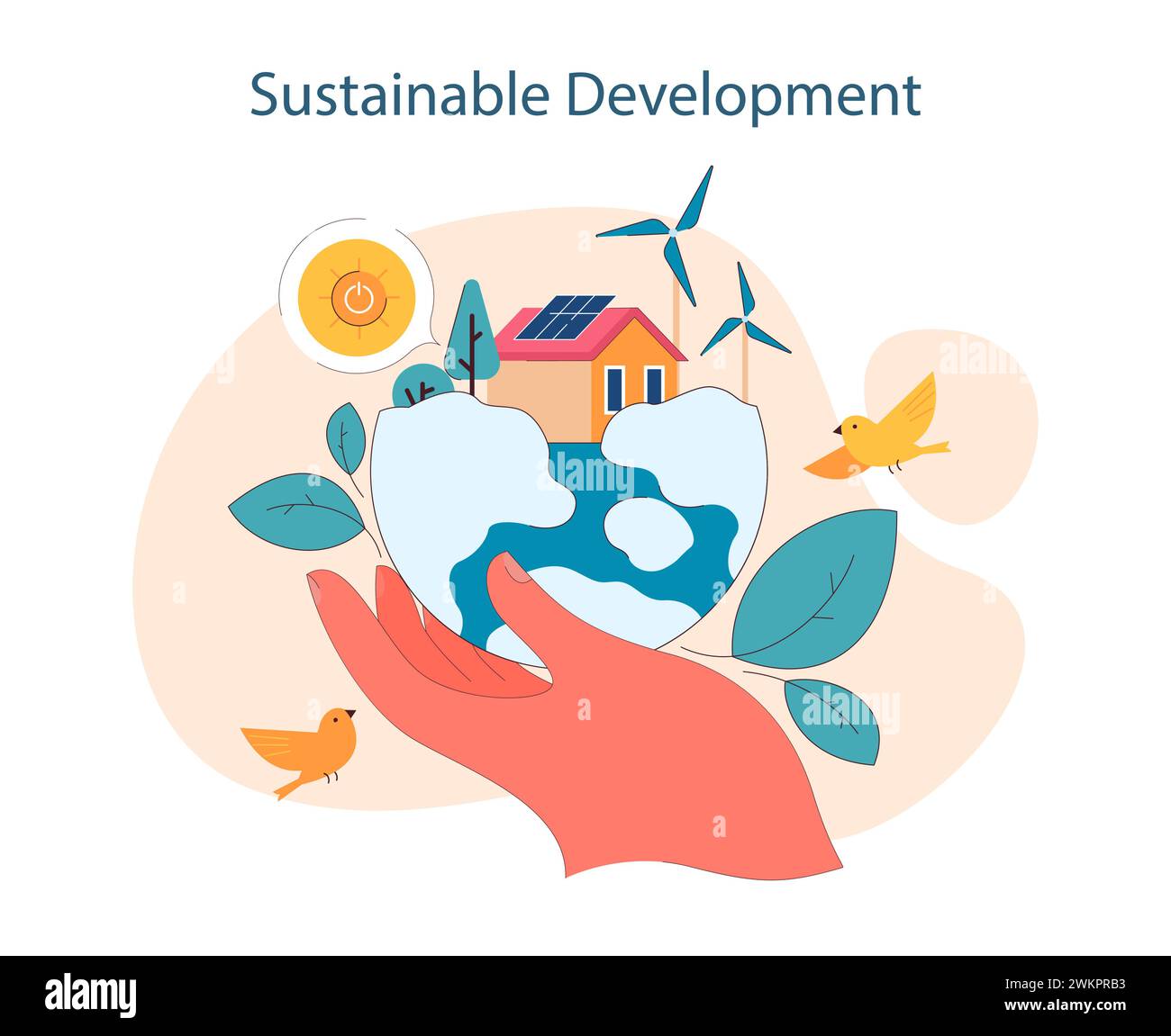 Sustainable Development. Nurturing the planet with renewable energy and ...