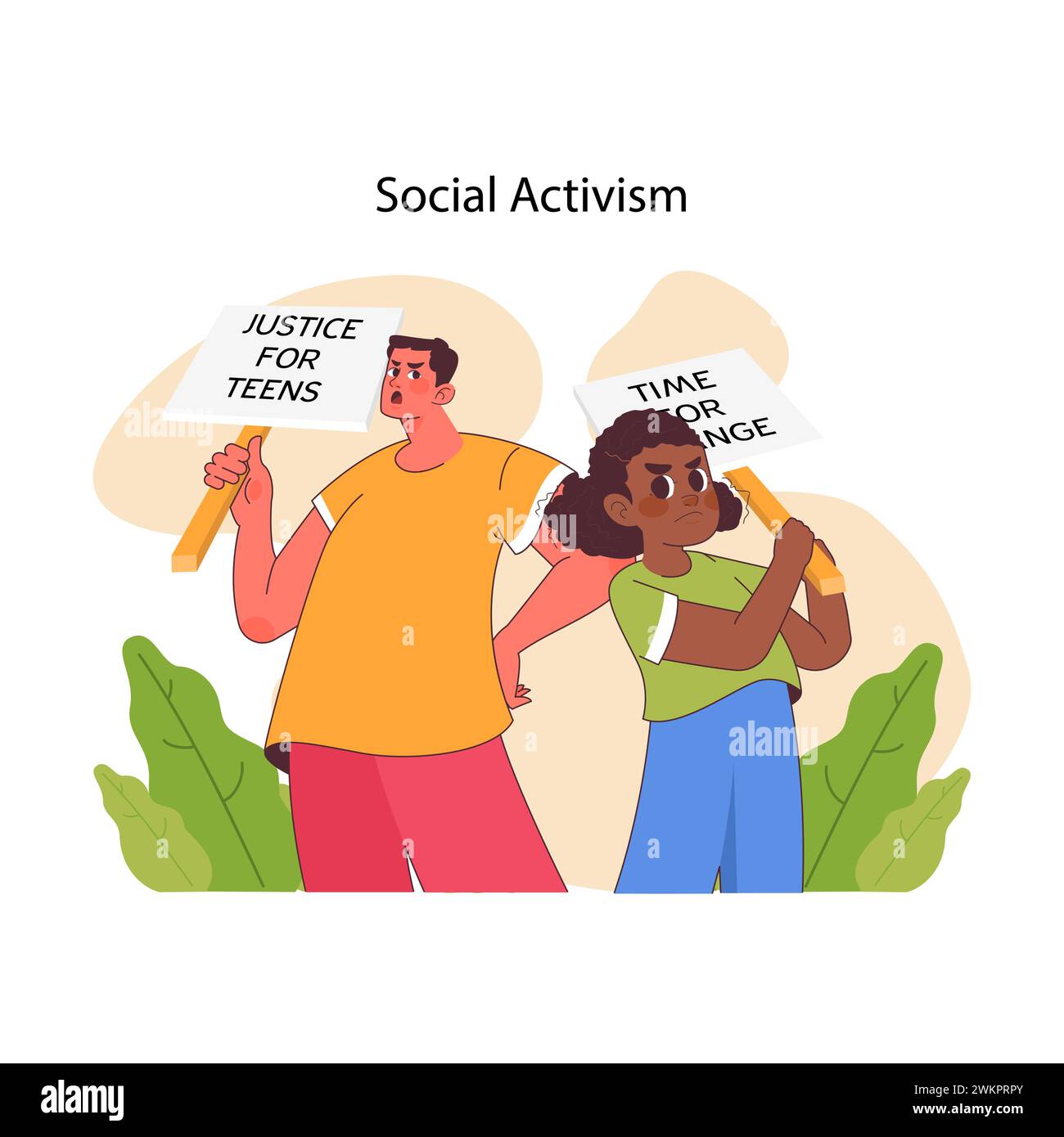 Call of the revolution Stock Vector Images - Alamy