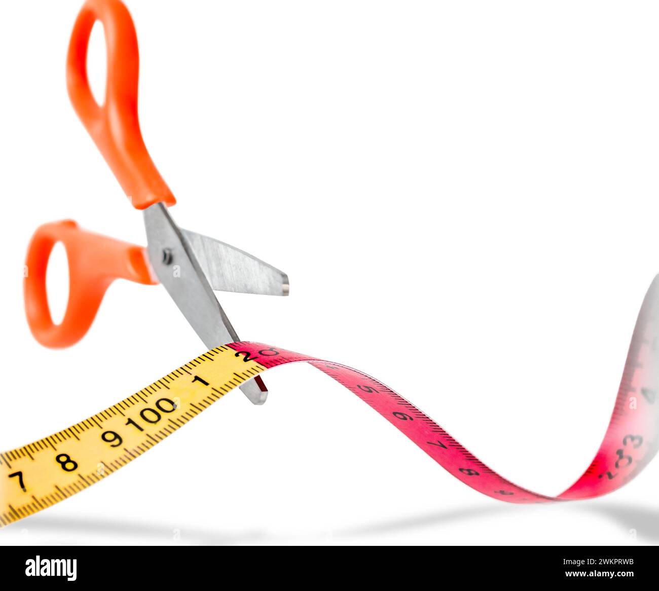 Meter and scissors hi-res stock photography and images - Alamy