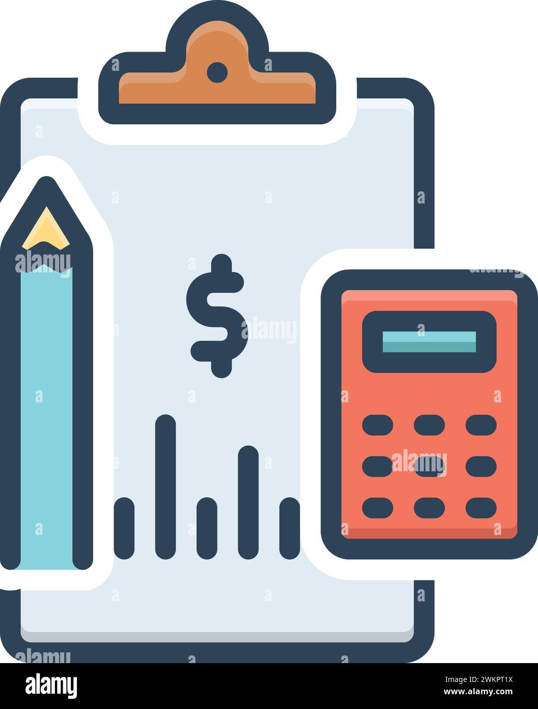 Icon financial statement Cut Out Stock Images & Pictures - Alamy