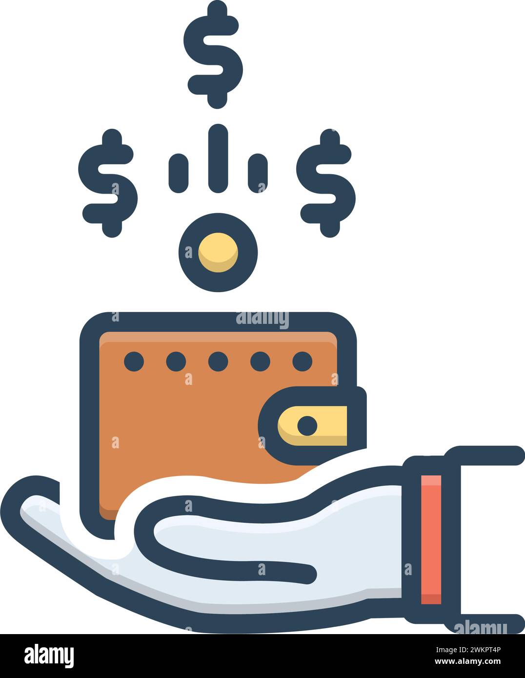 Icon for income,wallet Stock Vector Image & Art - Alamy