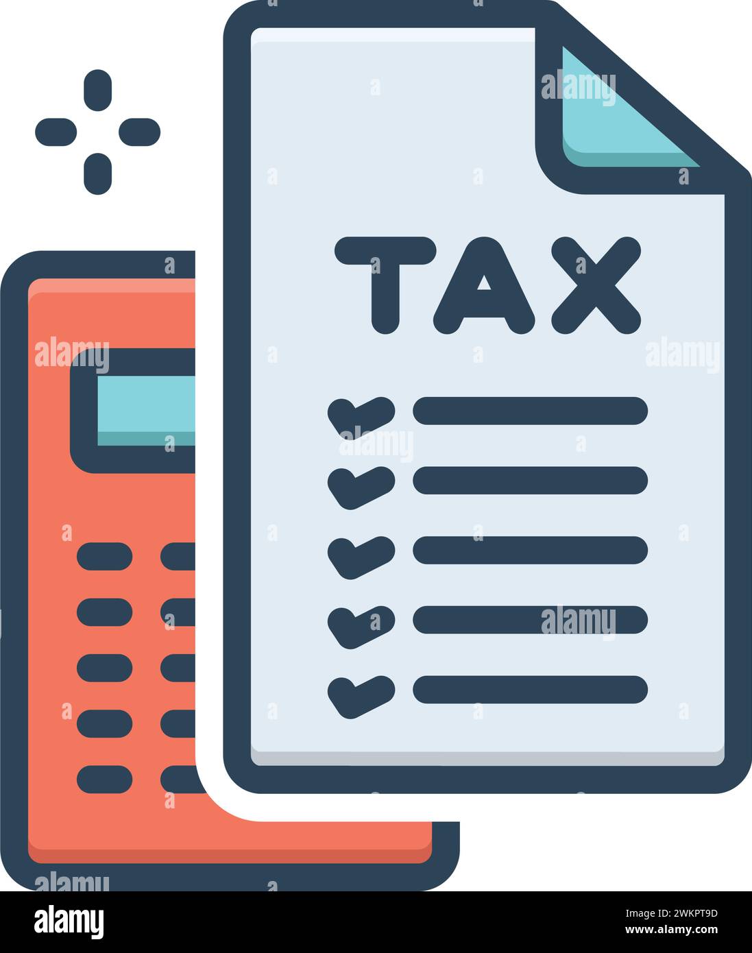 Tax calculation hi-res stock photography and images - Alamy