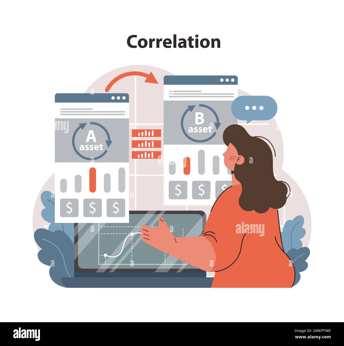 Financial behavior analysis Stock Vector Images - Alamy