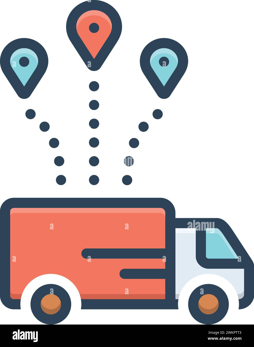 Icon for distribution,delivery Stock Vector Image & Art - Alamy
