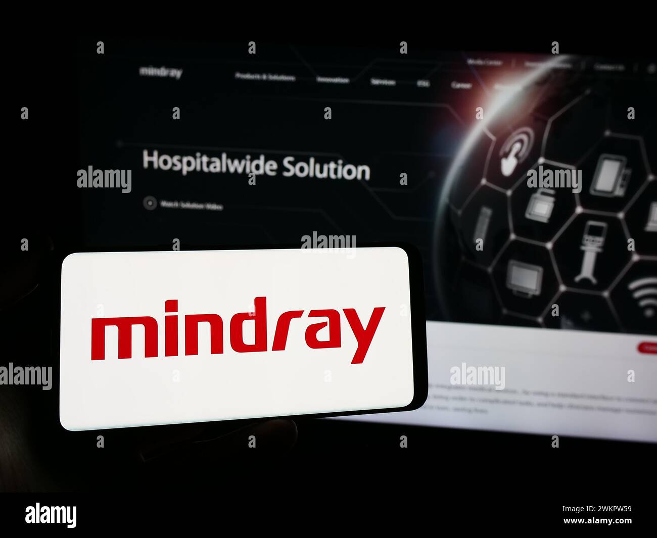 Mindray logo hi-res stock photography and images - Alamy