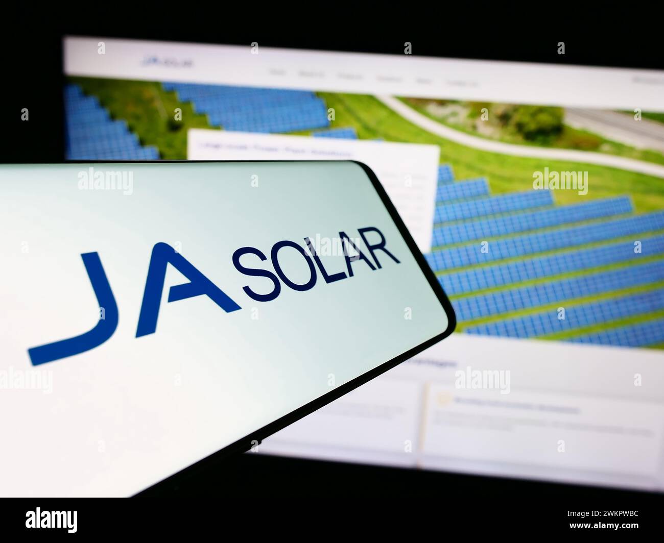 Ja solar logo hi-res stock photography and images - Alamy