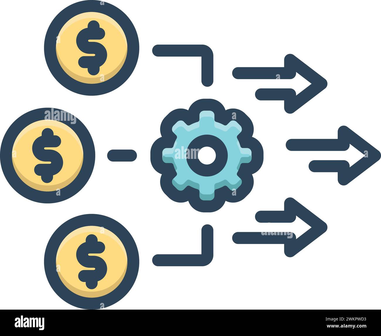 Icon for operational cost,operational Stock Vector Image & Art - Alamy